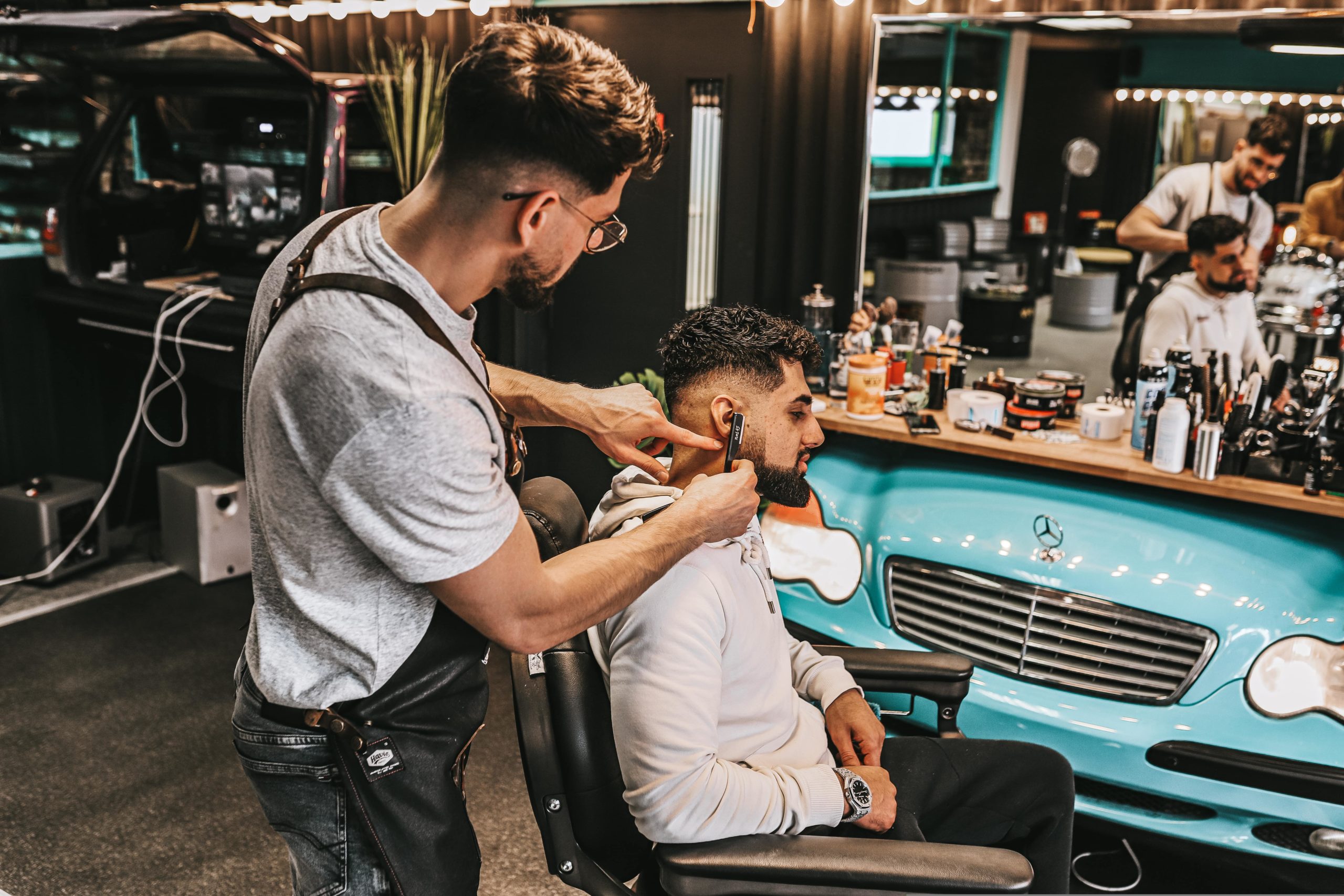 How it all started | Dahhans Barbers